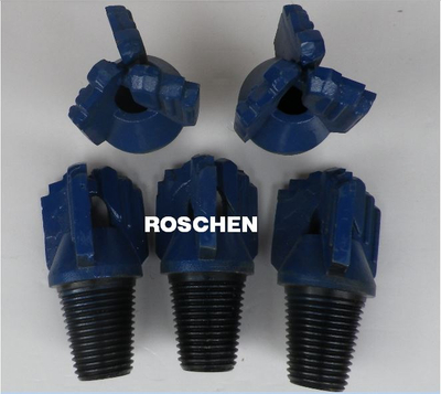 Chevron and Step type drag bits with 2 wings, 3 wings and 4 wings - Buy ...