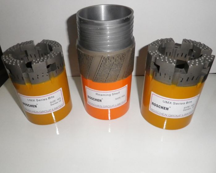 Reaming shell Diamond core bit For Geological Exploration - Buy Reaming ...