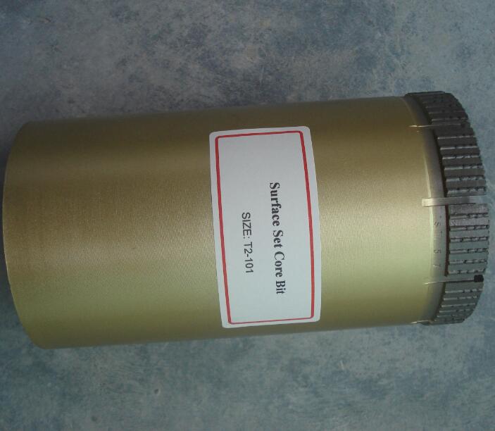 Surface set diamond bit - Buy Surface Set Diamond Core Bit BQ, Surface ...